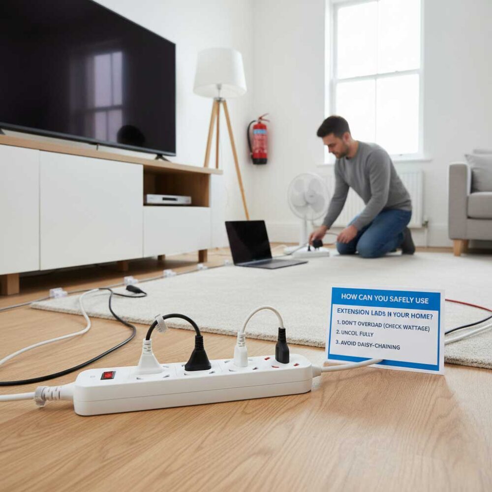 How Can You Safely Use Extension Leads in Your Home?