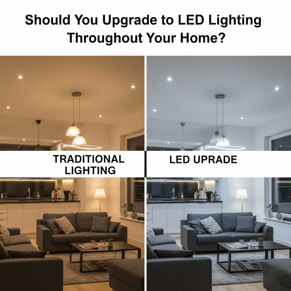 Should You Upgrade to LED Lighting Throughout Your Home?